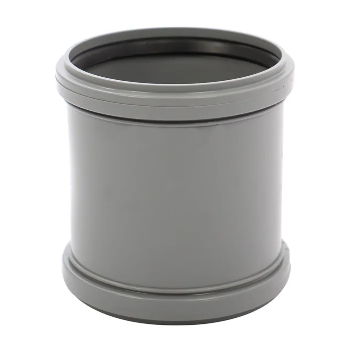 Mufa PVC gri, D 110 mm, pentru imbinare tevi - Instalatii Dej